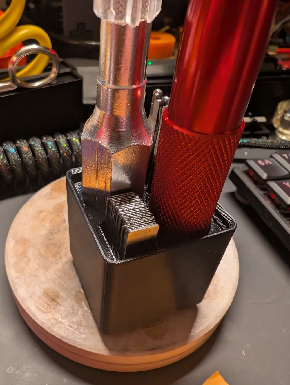 Gridfinity Deburring Tool & Hobby Knife Holder - Free 3D Print Model ...