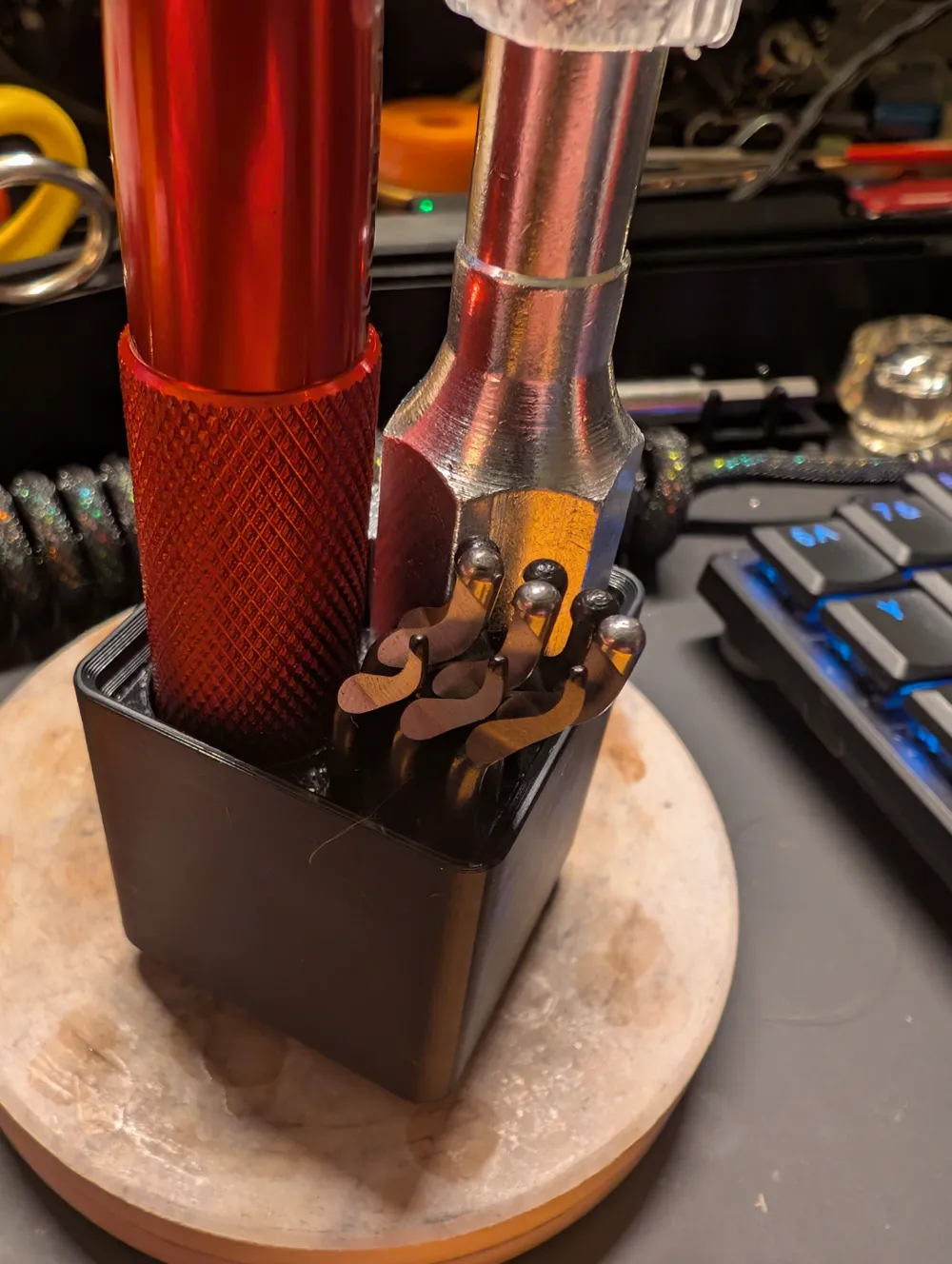 Gridfinity Deburring Tool & Hobby Knife Holder - Free 3D Print Model ...
