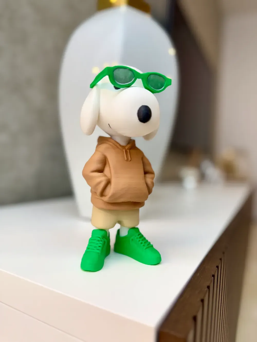 Snoopy Urban Vibes - Free 3D Print Model - MakerWorld