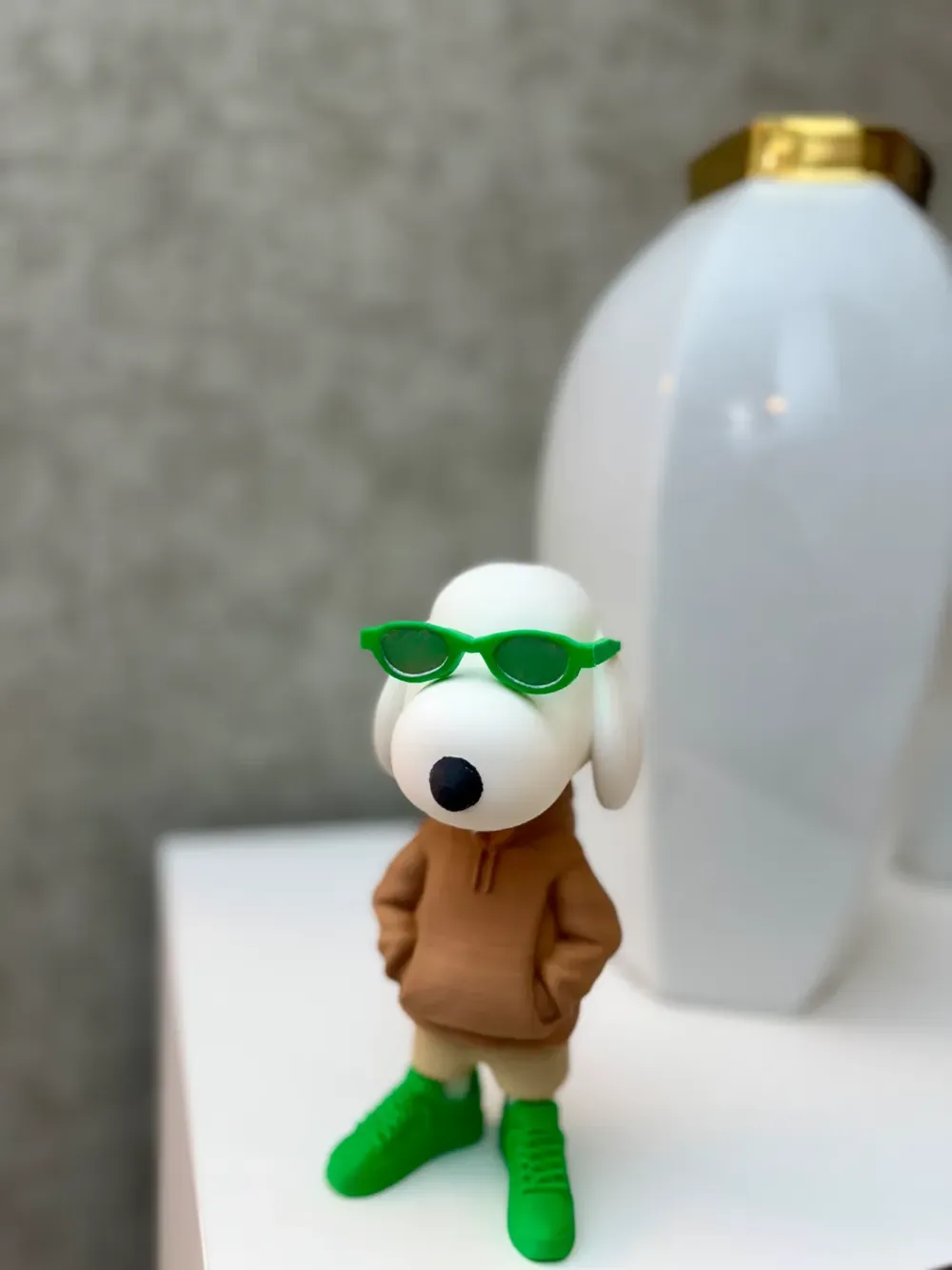 Snoopy Urban Vibes - Free 3D Print Model - MakerWorld