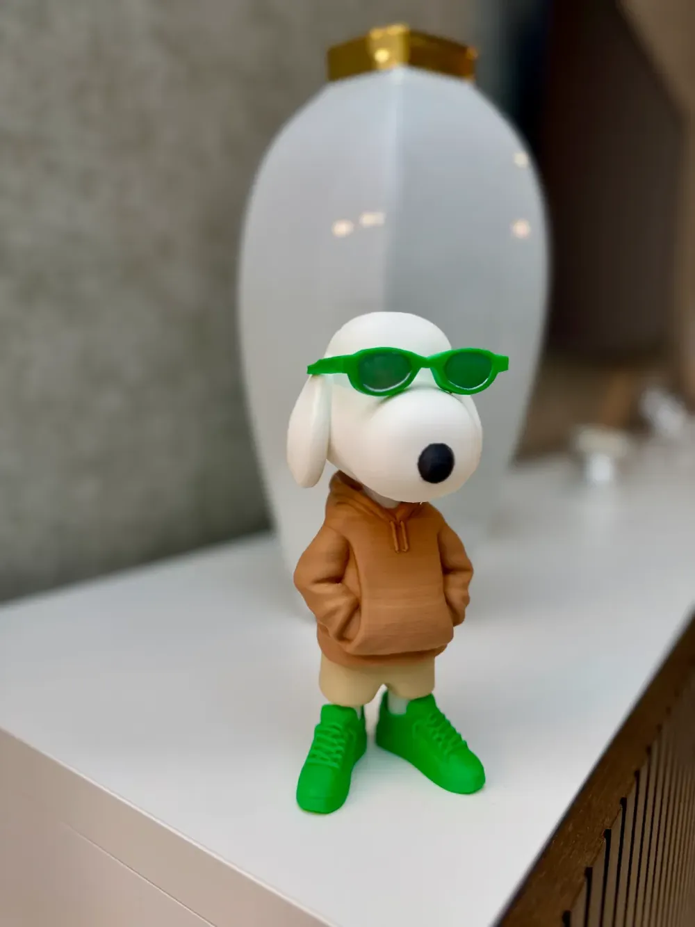 Snoopy Urban Vibes - Free 3D Print Model - MakerWorld