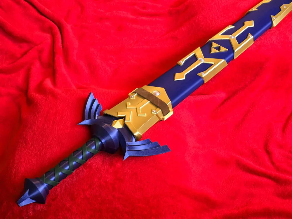 Legend of Zelda BotW Master Sword Scabbard by luckyluke1351 MakerWorld ...