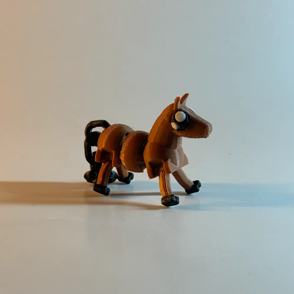 Articulated Cute Horse by Waffly3D MakerWorld: Download Free 3D Models