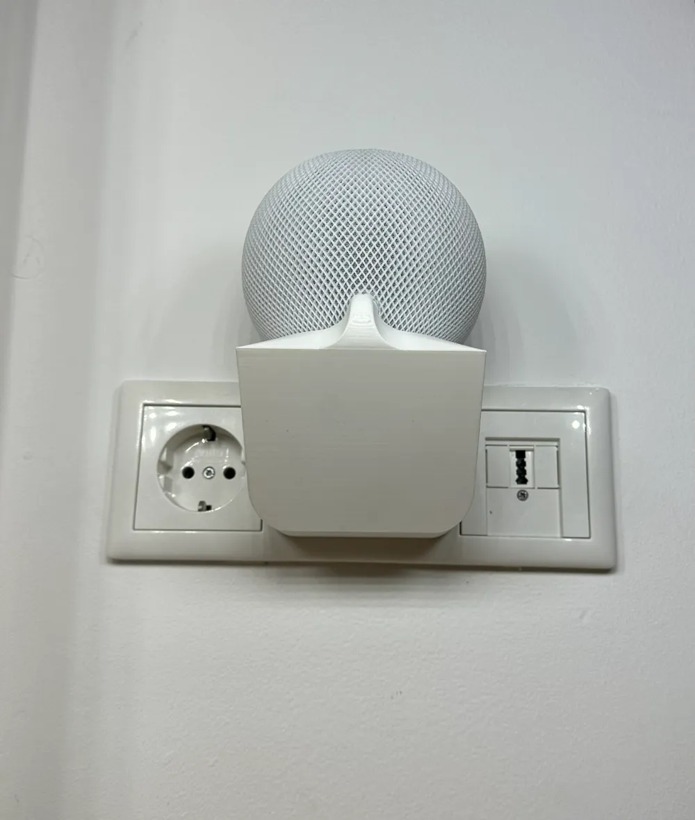 HomePod Mini Socket Mount, Wall Mount (EU Version) - Free 3D Print ...