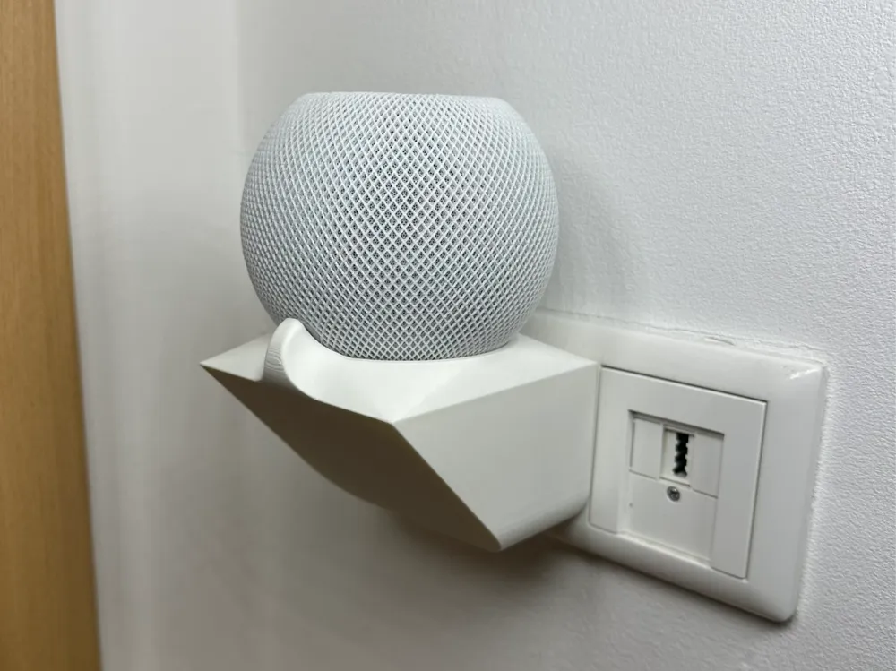HomePod Mini Socket Mount, Wall Mount, Holder by Sgt.Komander - MakerWorld