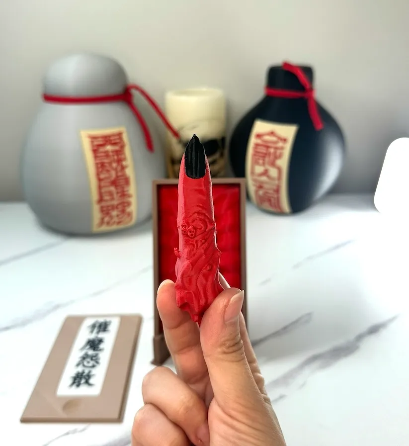 Jujutsu Kaisen Sukuna's Finger by Allthebuz3D MakerWorld: Download Free ...