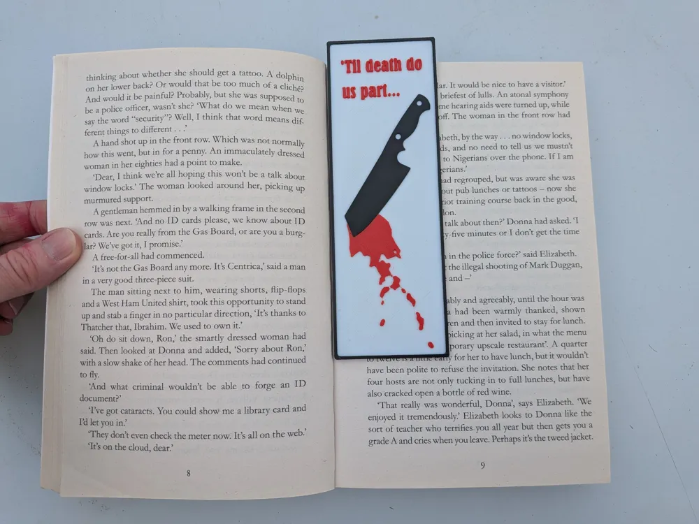 Collection of Horror / Thriller Bookmarks by Kitkat23 MakerWorld ...