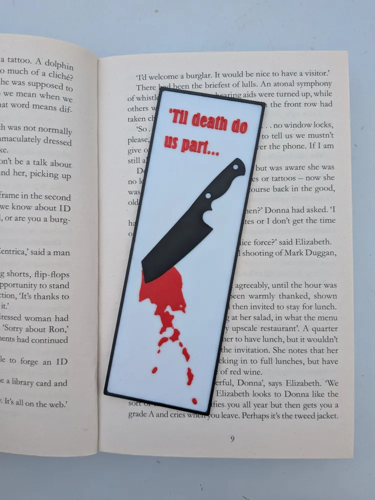 Collection of Horror / Thriller Bookmarks by Kitkat23 MakerWorld ...