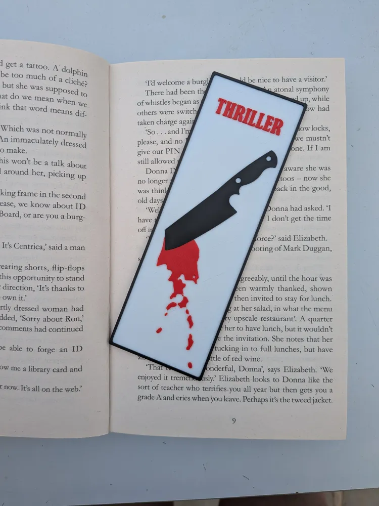 Collection of Horror / Thriller Bookmarks by Kitkat23 MakerWorld ...