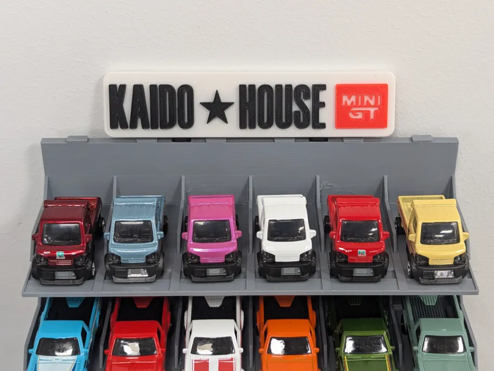 Kaido House Sign for Diecast Car Display Garage Remixed by AyAyRon ...