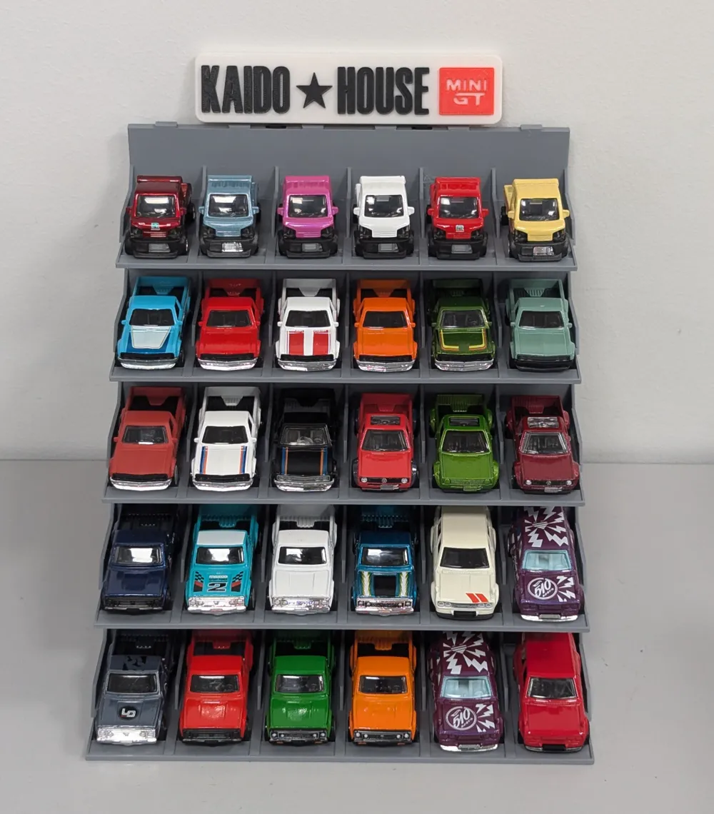 Kaido House Sign for Diecast Car Display Garage by AyAyRon - MakerWorld