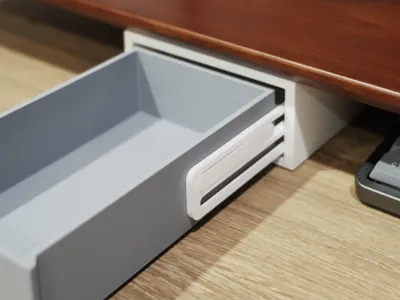 Full Extension Stackable Drawer / Monitor Riser by Kong 3D MakerWorld ...