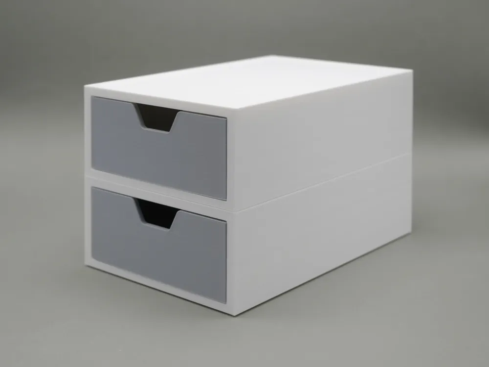 Full Extension Stackable Drawer / Monitor Riser by Kong 3D MakerWorld ...