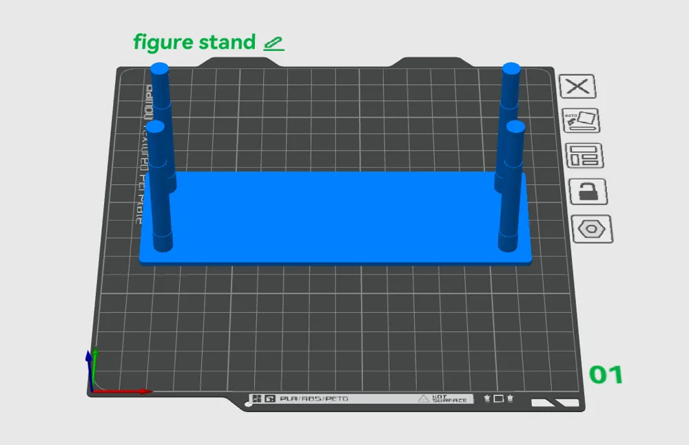Figure stand - Free 3D Print Model - MakerWorld