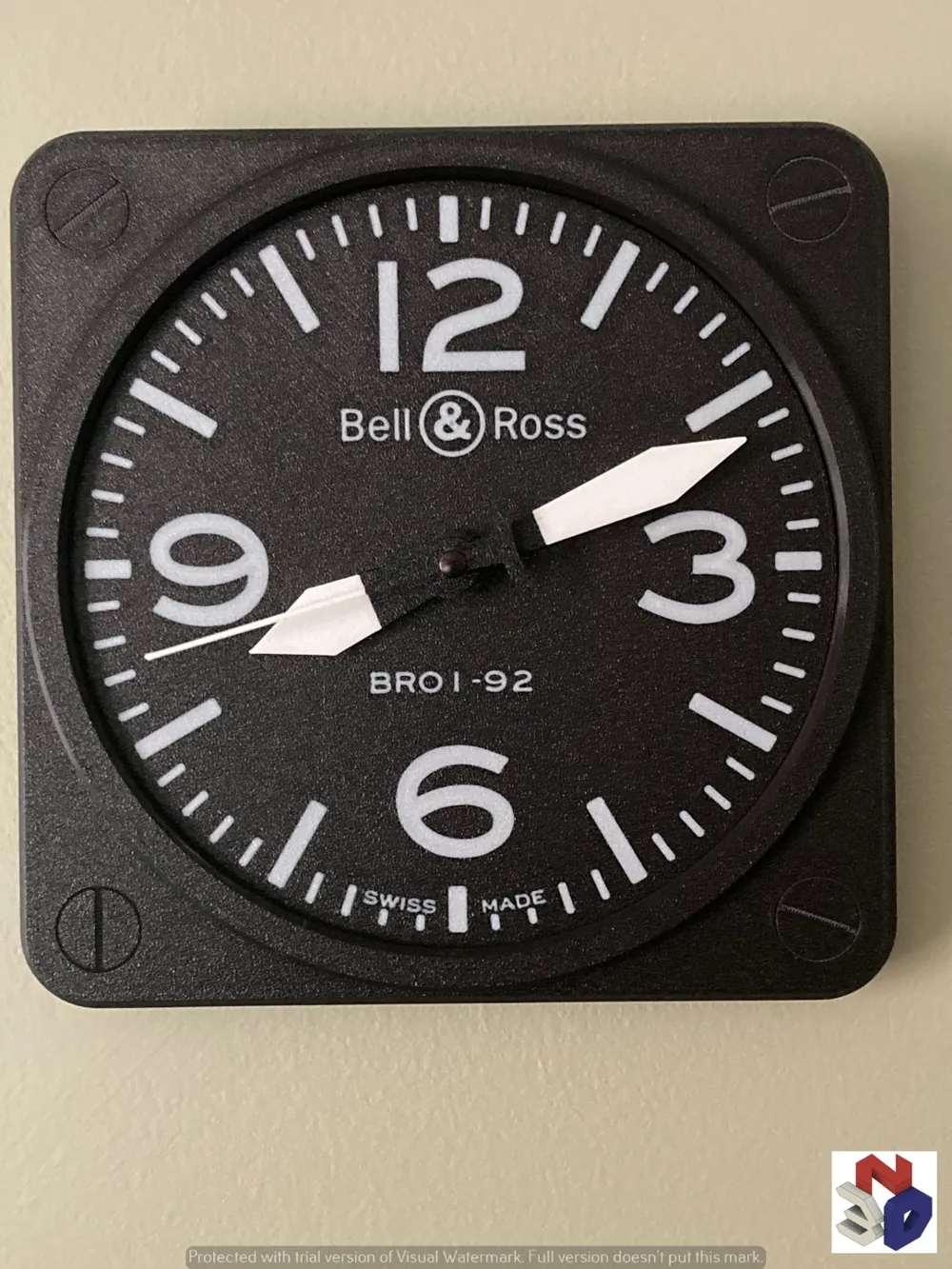 Bell and Ross Clock by N3D - MakerWorld