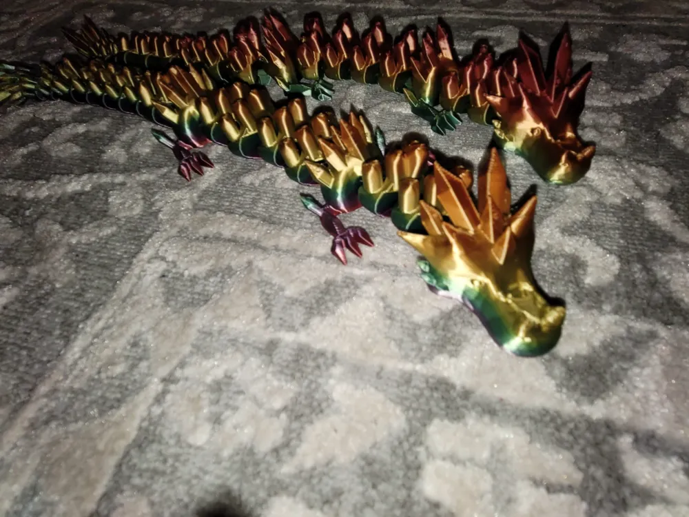 Articulated Dragon - Free 3D Print Model - MakerWorld