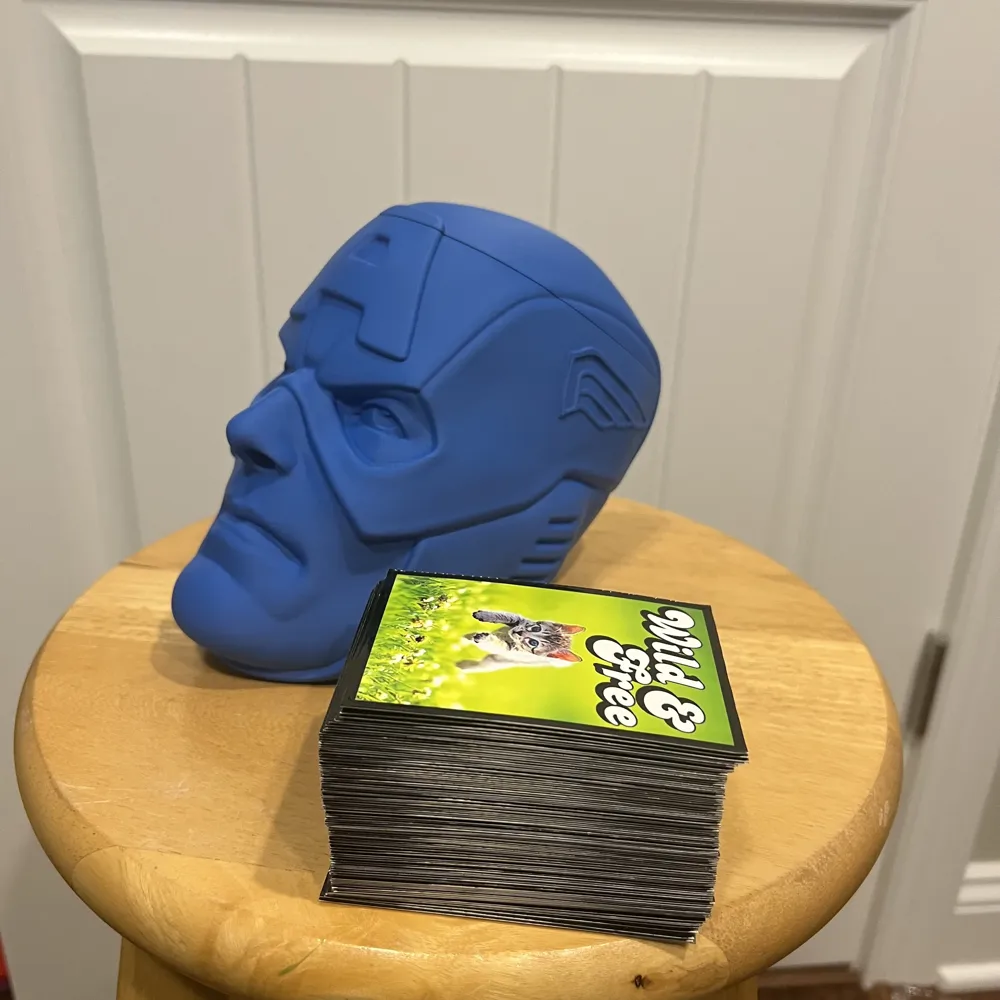 Captain America MTG Commander Deck Box - Free 3D Print Model - MakerWorld