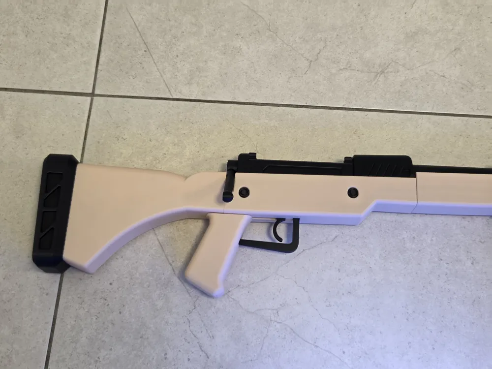 Hunting Rifle - Shooting + Shell Ejecting by Kirzon MakerWorld ...