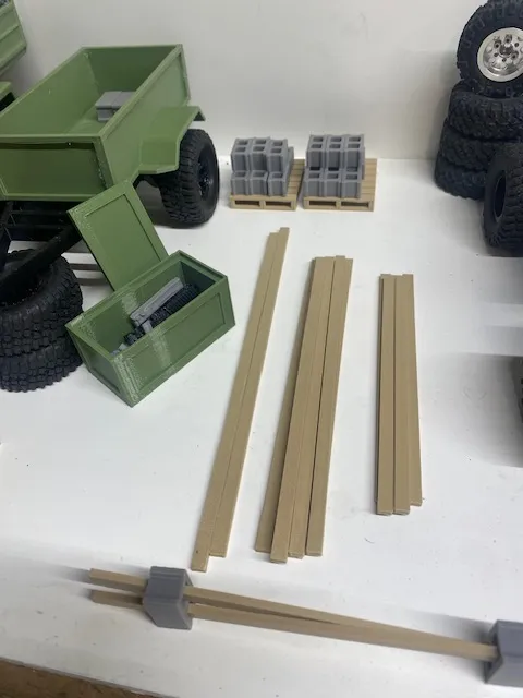 1:18 scale building materials by JPARKS MakerWorld: Download Free 3D Models