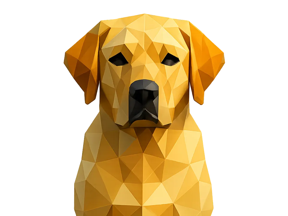 Low Poly Labrador by Brekkis MakerWorld: Download Free 3D Models