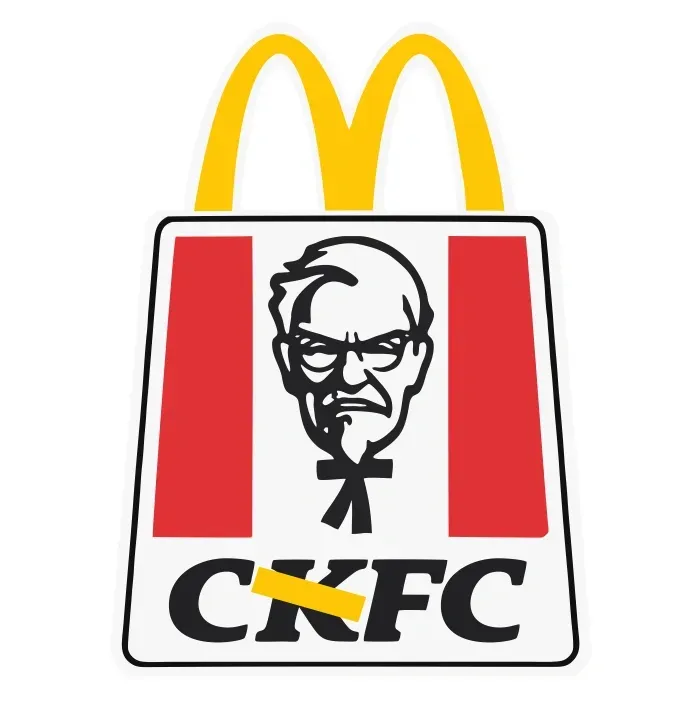 KFC变CFC！麦当劳请你吃大鸡腿子！免费领麦麦脆汁鸡！CFC钥匙扣 来自 M TRON造 - MakerWorld