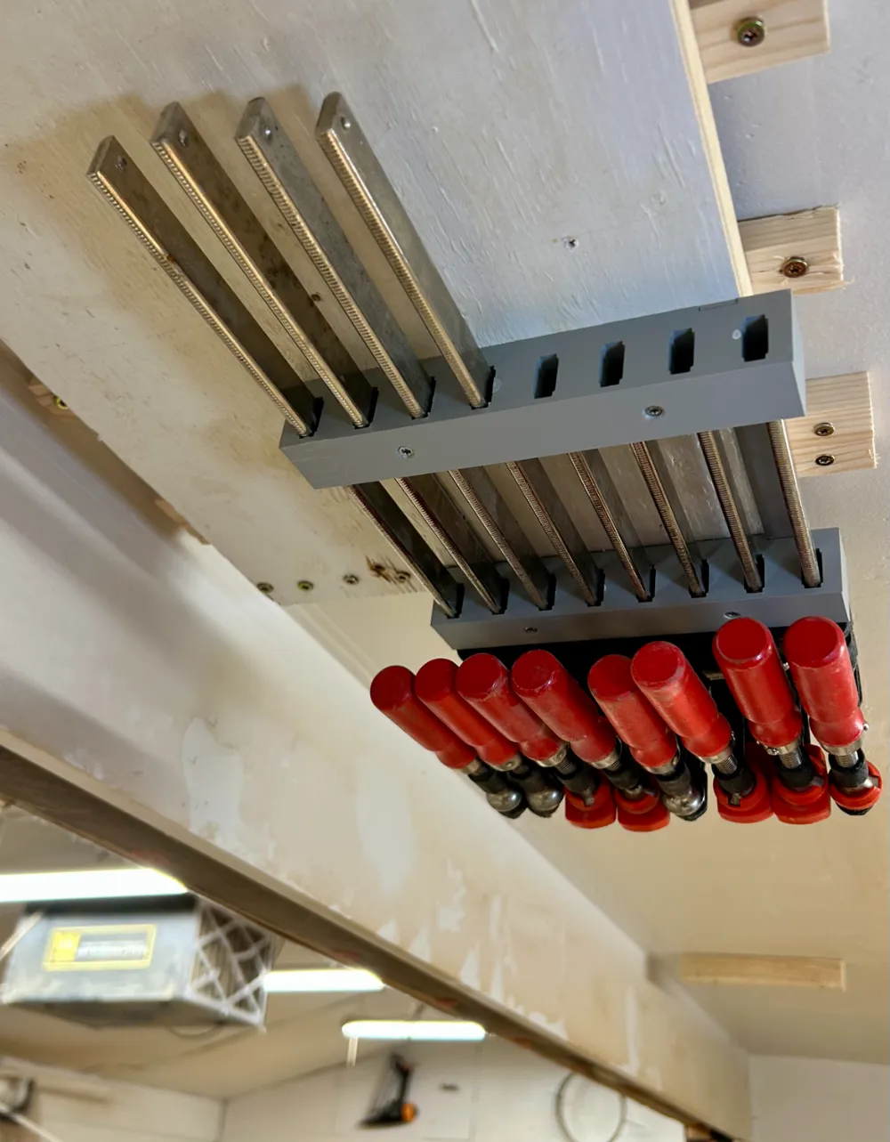 Bessey F-style clamp holder - ceiling mount by SRRN - MakerWorld