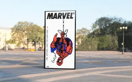 1989 Spiderman Comic box corner by Websters CreationsMakerWorld ...