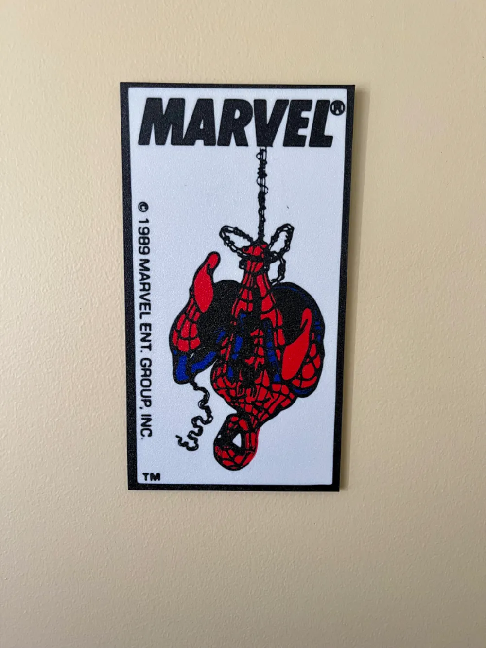 1989 Spiderman Comic box corner by Websters Creations - MakerWorld