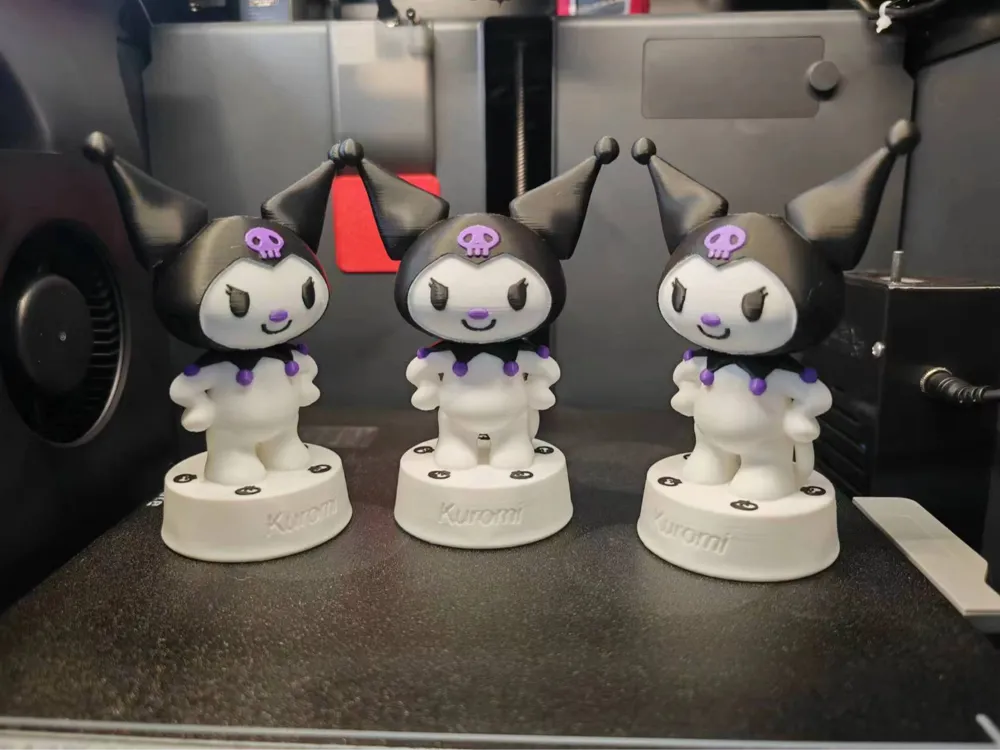 Kuromi Model - Kuromi Display Stand Remixed by 心心心 - MakerWorld