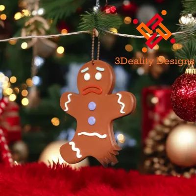 Gingi (shrek) christmas tree decoration by 3DealityDesigns24 - MakerWorld