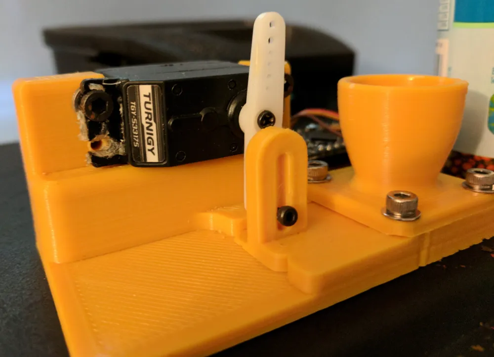 Automatic Fish Feeder - Free 3D Print Model - MakerWorld