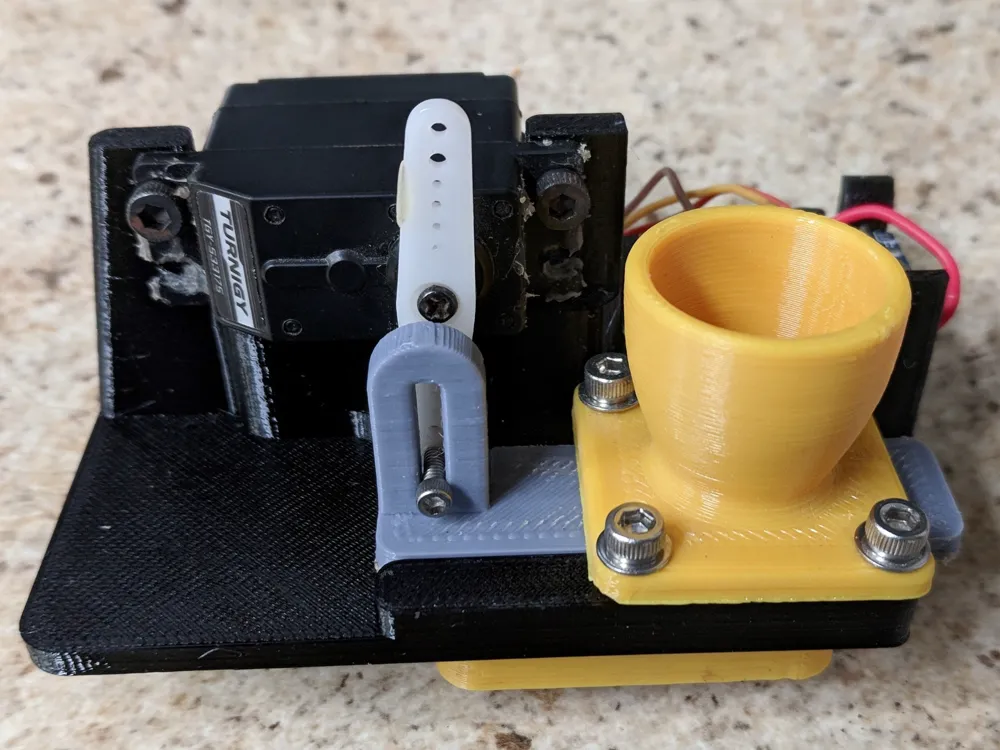 Automatic Fish Feeder - Free 3D Print Model - MakerWorld