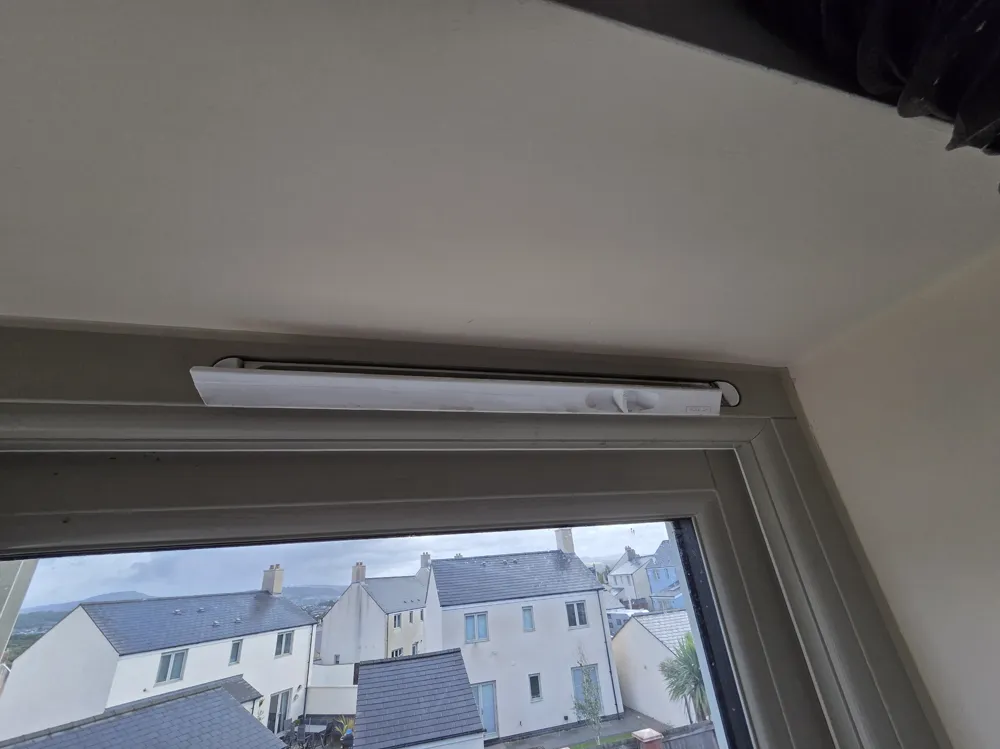 H2D Slim exhaust Window vent for 100mm ducting - Free 3D Print Model ...