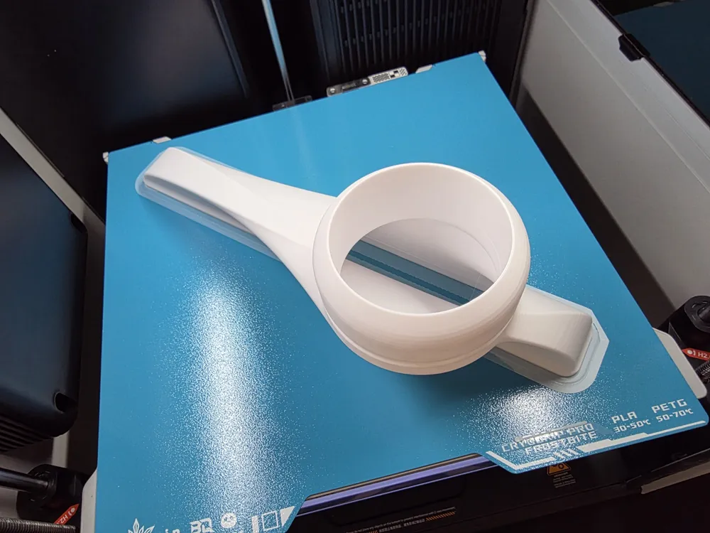 H2D Slim exhaust Window vent for 100mm ducting - Free 3D Print Model ...