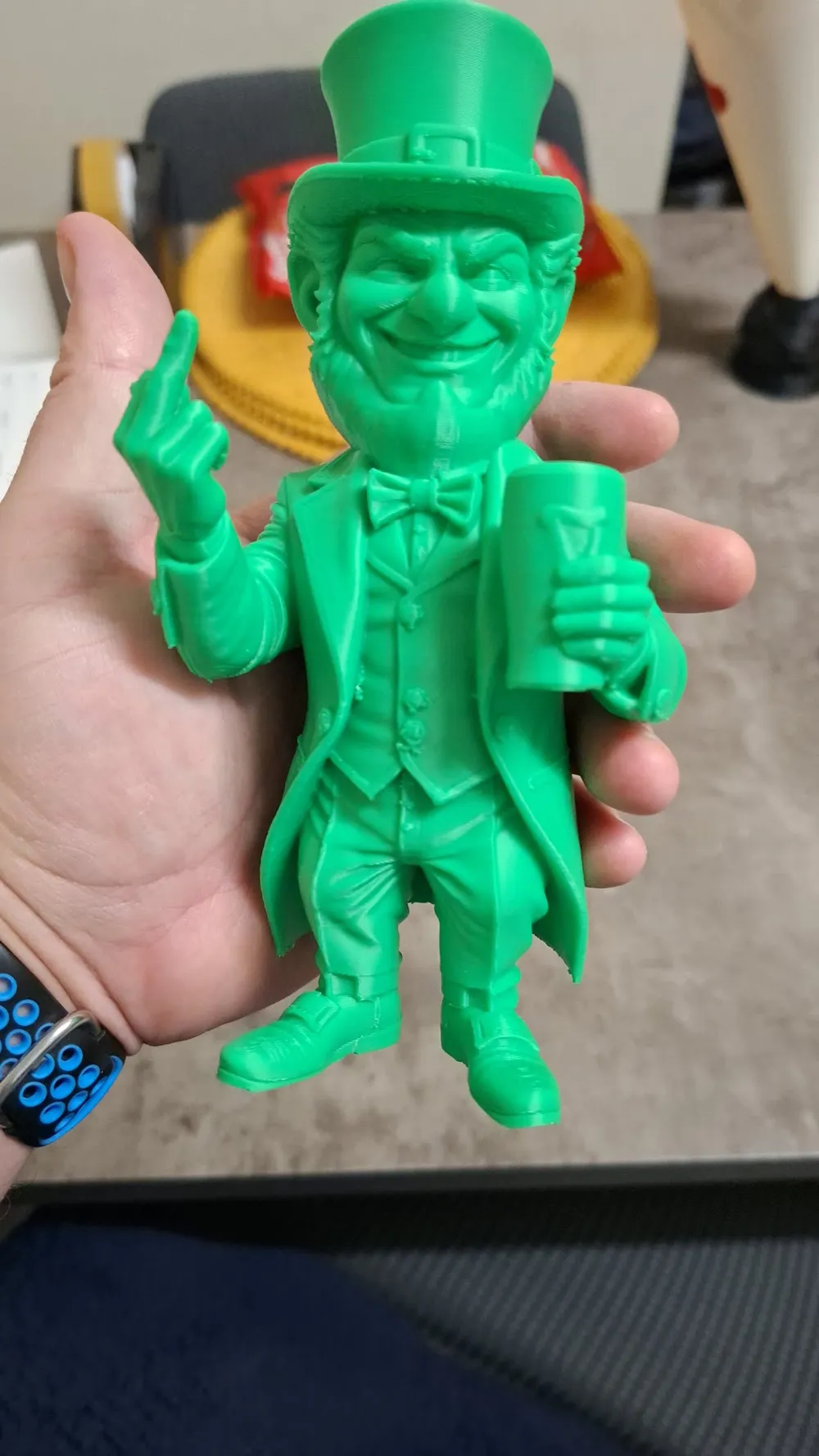 Lutin effronté de la Saint-Patrick - Modèle d'Impression 3D Gratuit ...