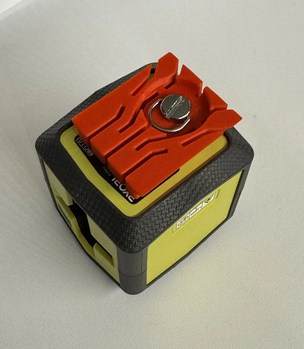 Tripod mount for Ryobi laser level, camera mount - Free 3D Print Model ...