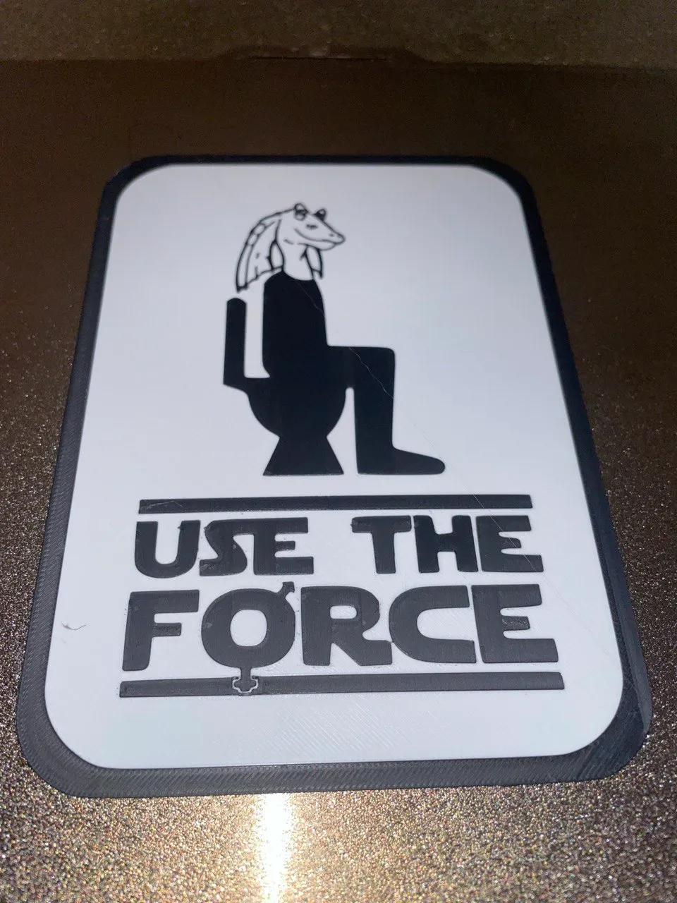 letrero wc jar jar bix by worldcat3d - MakerWorld