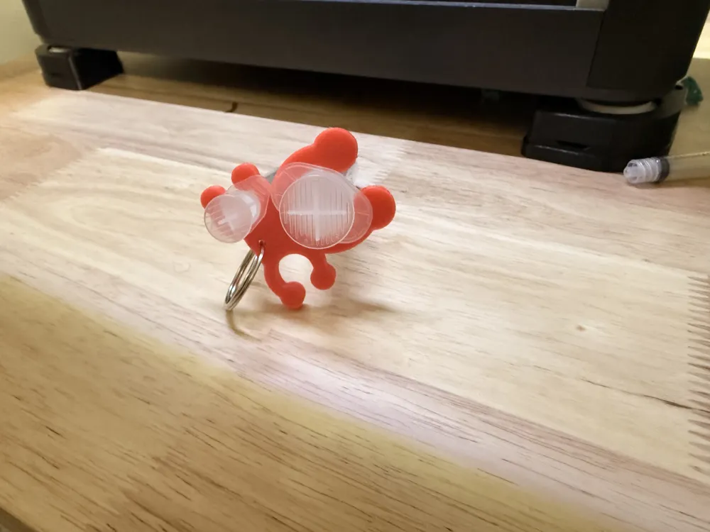 Triple Syringe Keychain Holder (10ml + 2×3ml) by T & T Designs ...