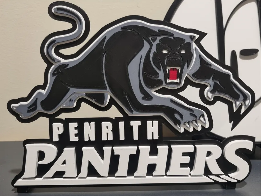 Penrith Panthers logo by s_bon MakerWorld: Download Free 3D Models