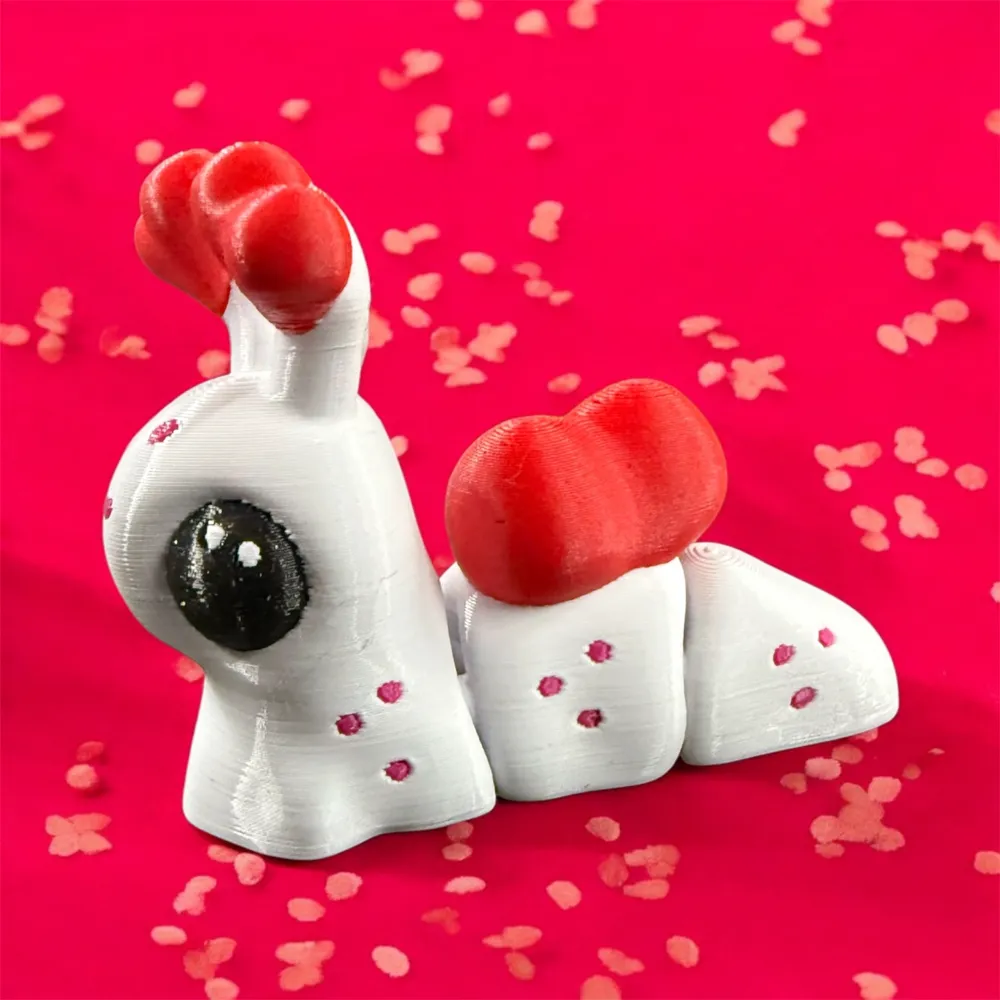 Valentines Love Bug Peggy Articulated Flexi Snail by Rebel Alicorn ...