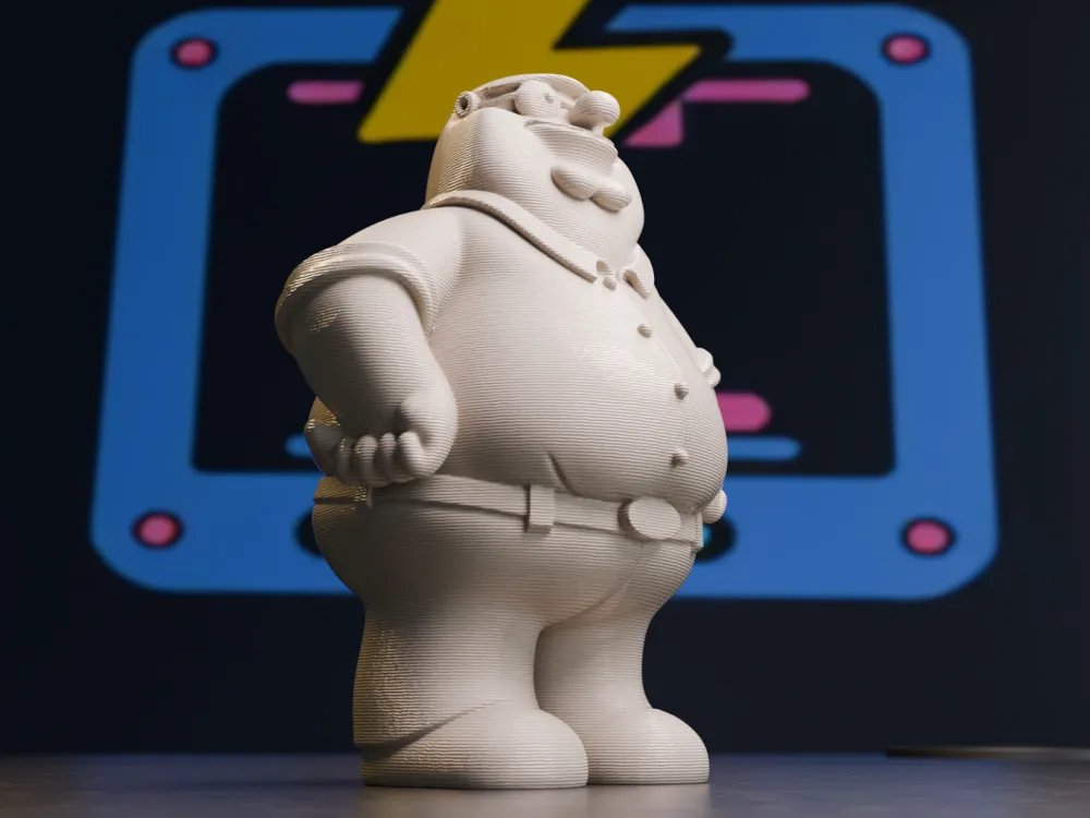 Mini Peter Griffin Family Guy - Free 3D Print Model - MakerWorld