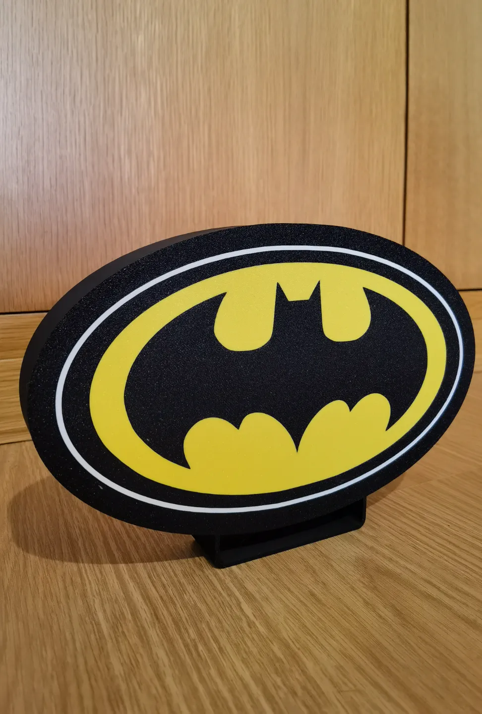 Batman Logo LED Lamp by ARTICAT - MakerWorld