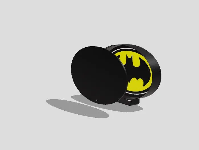 Batman Logo LED Lamp by ARTICAT - MakerWorld