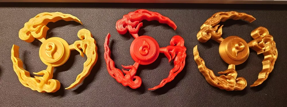 Nezha 2 Silky Smooth Fingertip Hula Hoops (Print-in-Place, No Hardware ...