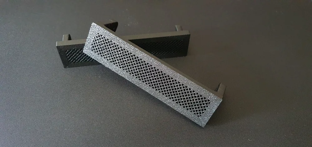 Universal PC Case Drive Bay Cover 3,5" with Mesh Remixed by c_cobra ...