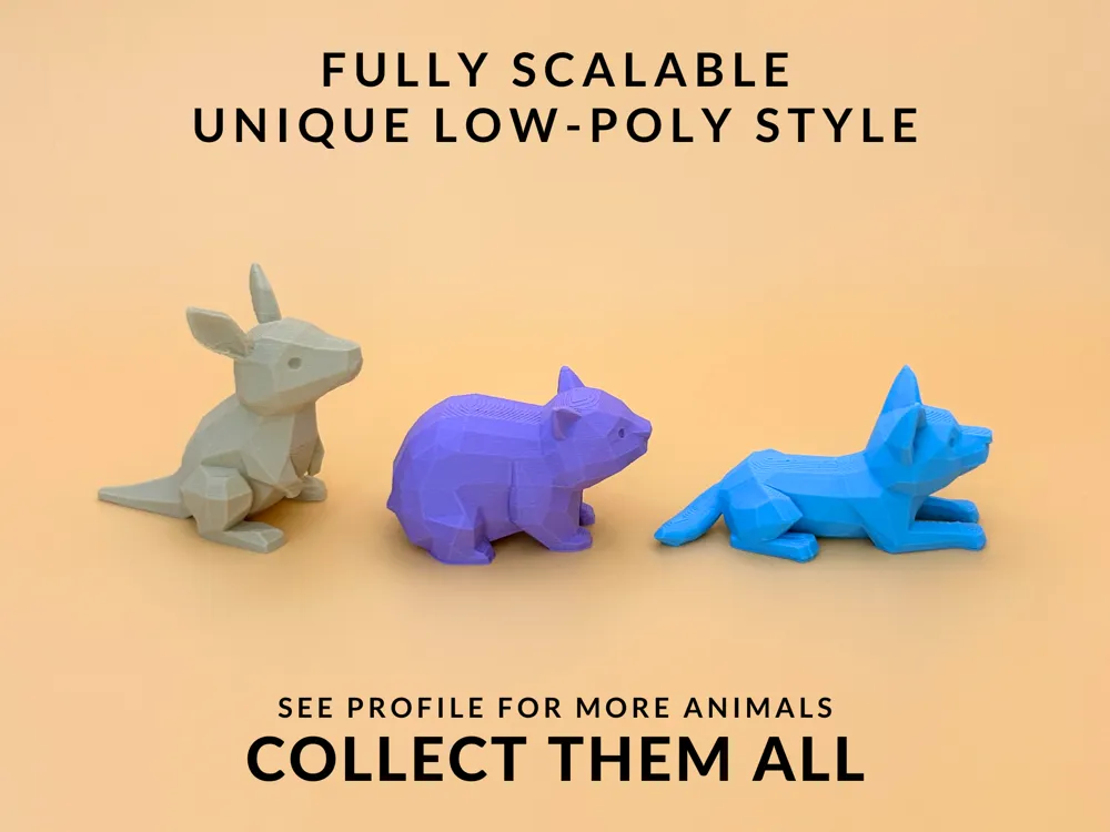 Cute Mini Dingo – Figurine/Keychain by Rusty Tractor MakerWorld ...