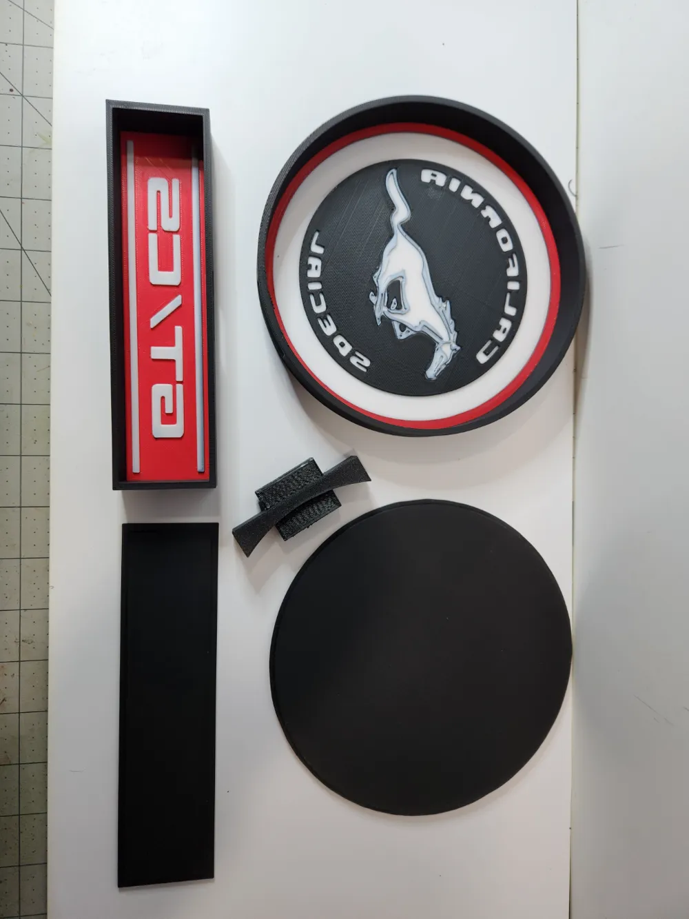 Mustang California Special Lightbox by Jamboodle - MakerWorld