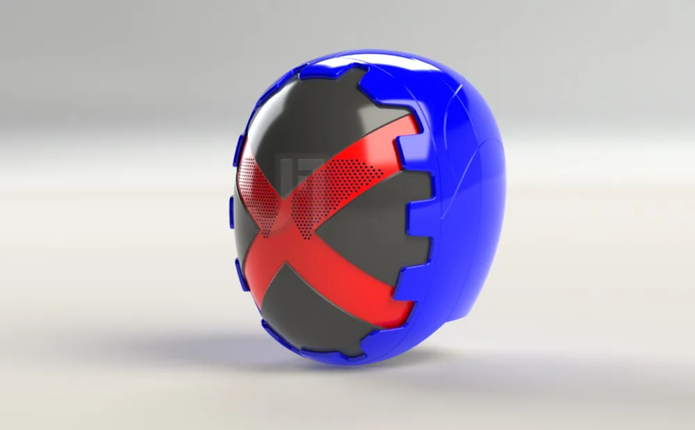 X Mask Beyblade Full Helmet Fan Art - Free 3D Print Model - MakerWorld