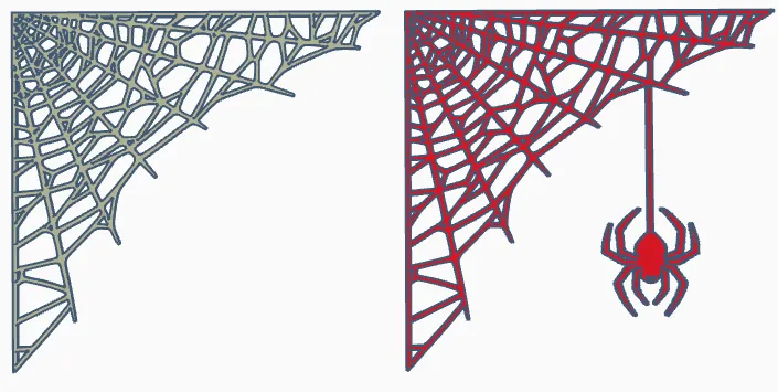 Corner Spider Web - Free 3D Print Model - MakerWorld
