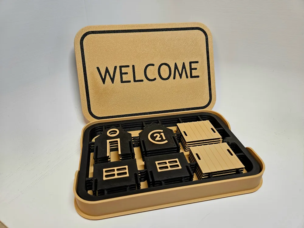 Travel Case - For House Kit Card by Catherine Doucet - MakerWorld